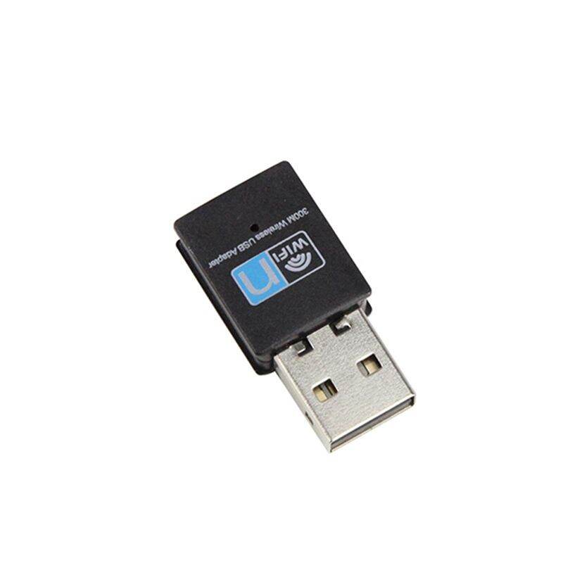 Wireless Mini USB Wifi Adapter 802.11N 300Mbps USB2.0 Receiver Dongle Network Card for Desktop ...