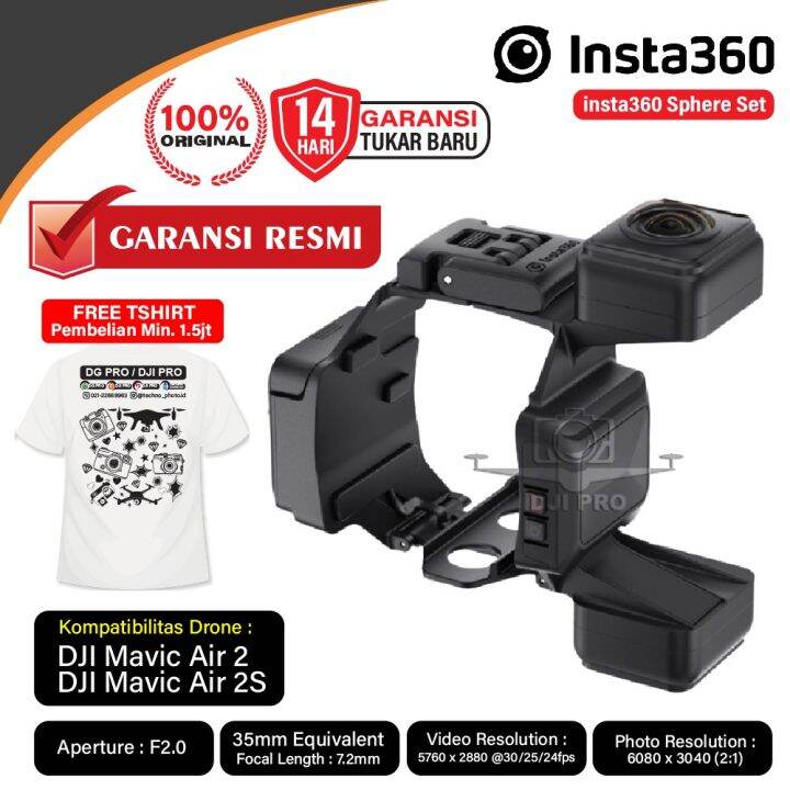Insta360 Sphere Invisible Drone 360 Camera Original Resmi Insta 360 ...
