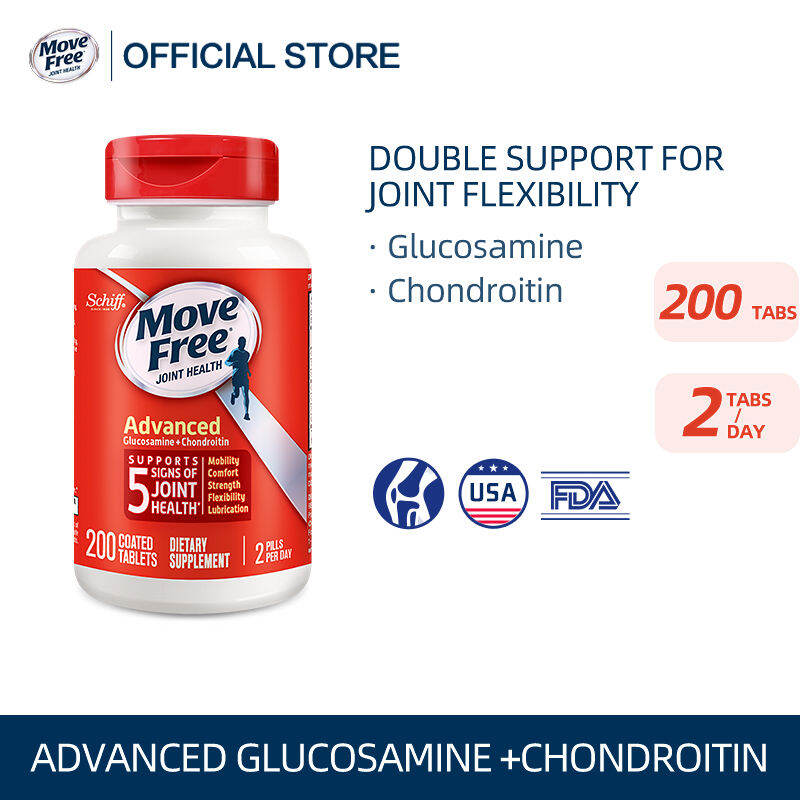 MoveFree Advance วิตามินบำรุงกระดูก 200 เม็ด exp.06/2025 เหลือ จำกัด 8 ชิ้นสุดท้าย | Lazada.co.th