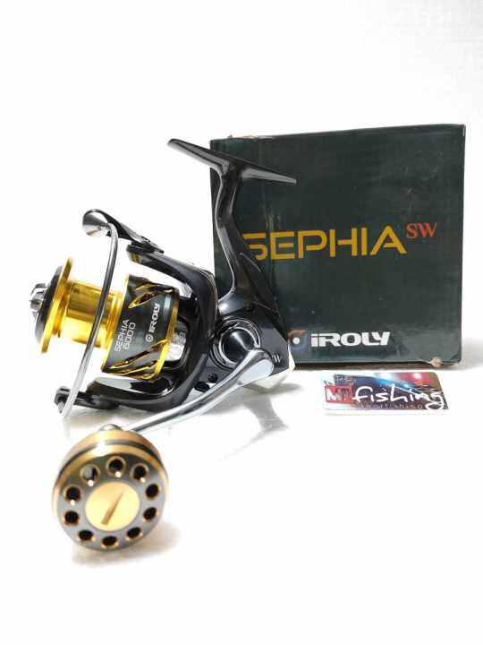 REEL IROLY SEPHIA SALT WATER 6000SW 4000SW | Lazada Indonesia