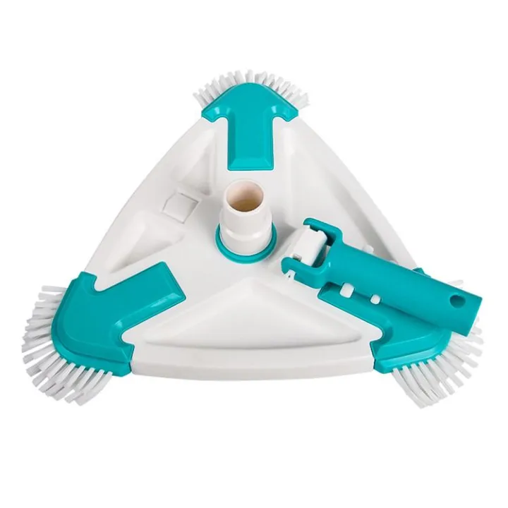 Swimming Pool Vacuum Weighted Triangle Pool Vacuum Head Brush with ...