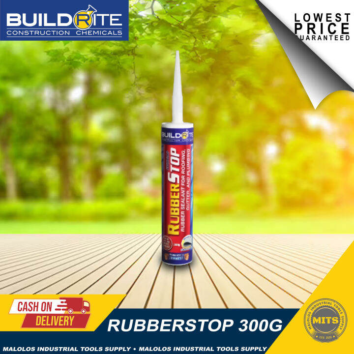 BUILDRITE RubberStop 300 Grams SEALANT | Lazada PH