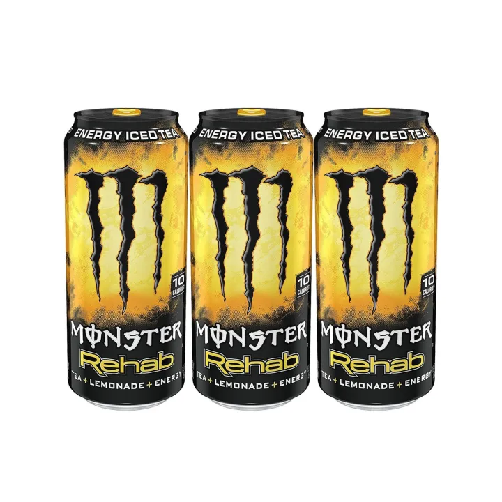 Monster Rehab Tea Lemonade Energy 3 Pack (458.3ml per pack) | Lazada PH