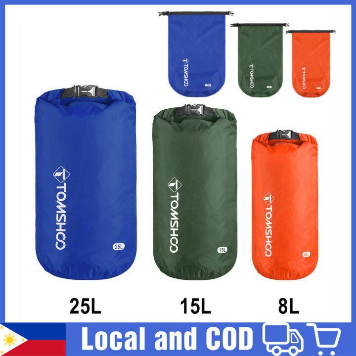 TOMSHOO 3PCS/5PCS Waterproof Bag Outdoor Dry Bag Sacks Backpack Outdoor ...