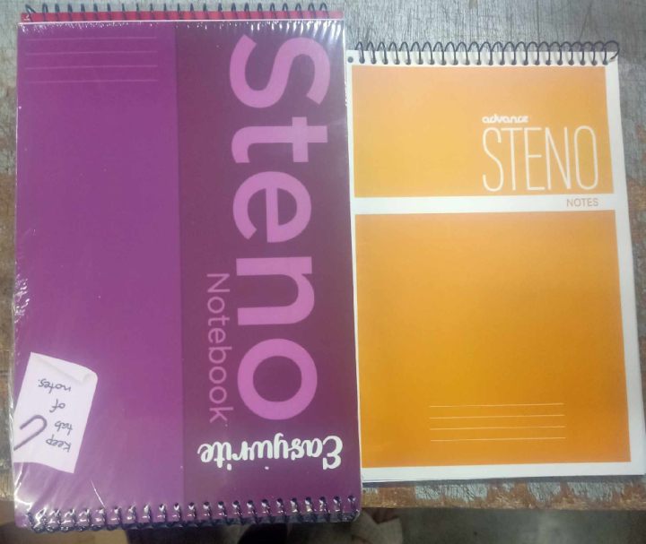 Steno notebook Easywrite Advance 60 sheets-Assorted color (10PCS/PACK ...