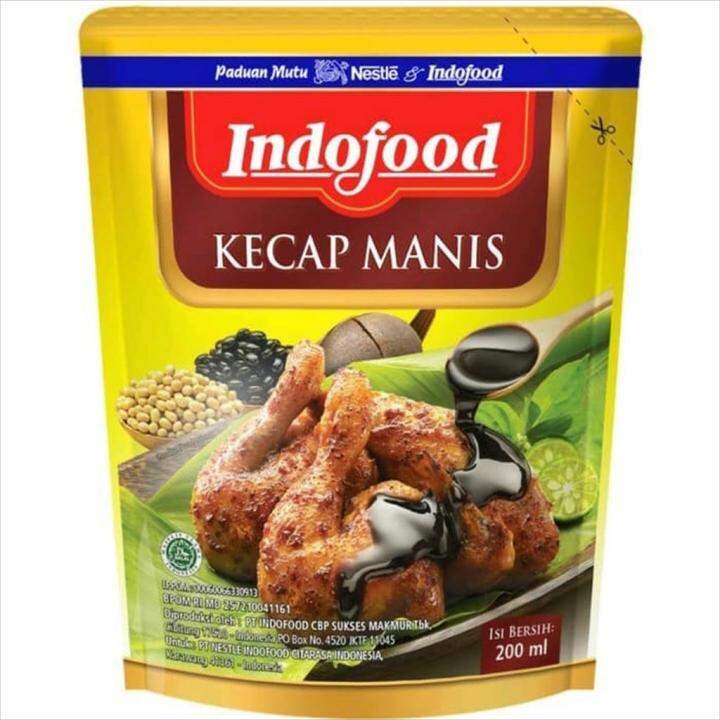 Indofood Kecap Manis 200Ml Pouch | Lazada Indonesia