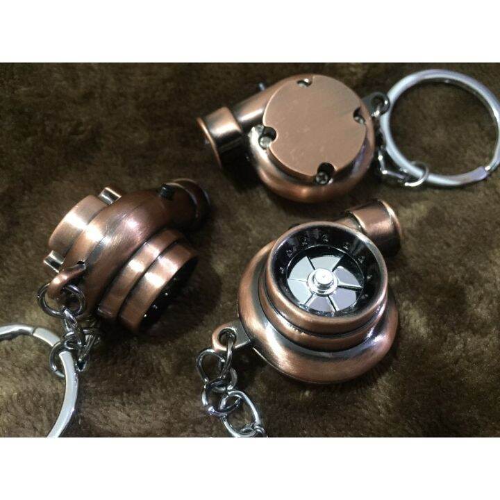 ^,`Turbo keychain with spool sound and LED light BRASS | Lazada PH