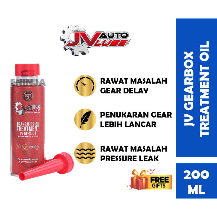 【100% ORIGINAL】JV AutoLube Auto Transmission Gearbox Treatment/ Penyelesaian Masalah Gearbox ...