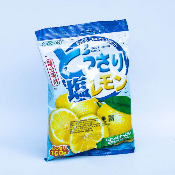 COCON Salt & Lemon Candy / Permen Rasa Lemon & Garam Merk Cocon (free ...