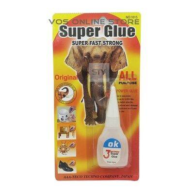 Super Glue All Purpose Super Fast Strong 1015 AAA-Teco Gam Super Glue ...