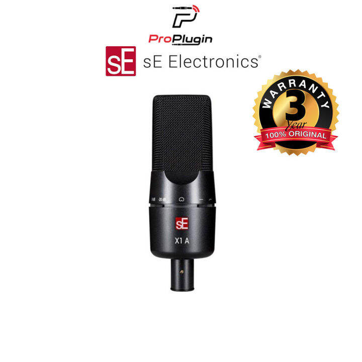 sE Electronics X1 A ไมโครโฟนคอนเดนเซอร์ ไมค์บันทึกเสียง ไมค์อัดเสียง แบบ Large-diaphragm ...