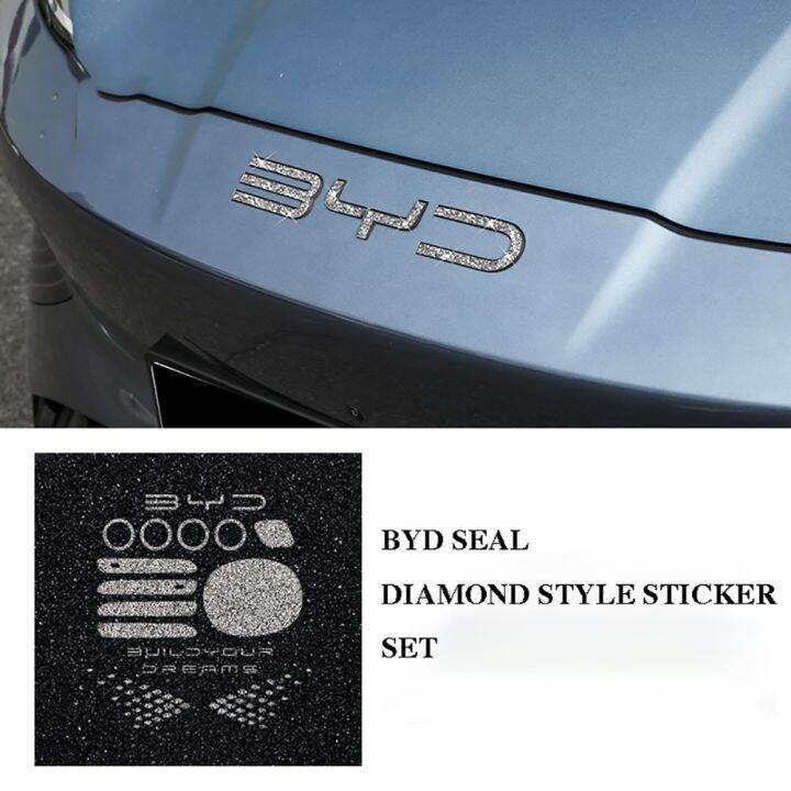 BYD SEAL Front Emblem/Rear Emblem/Wheel Hub Core/Rear Window/Trailer ...