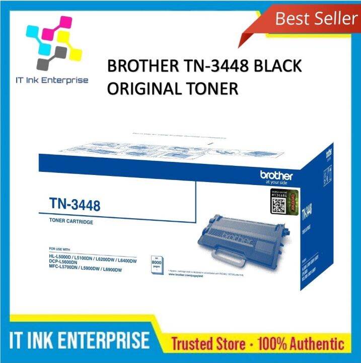 Brother TN-3448 Black Original Toner Cartridge TN3448 | Lazada PH