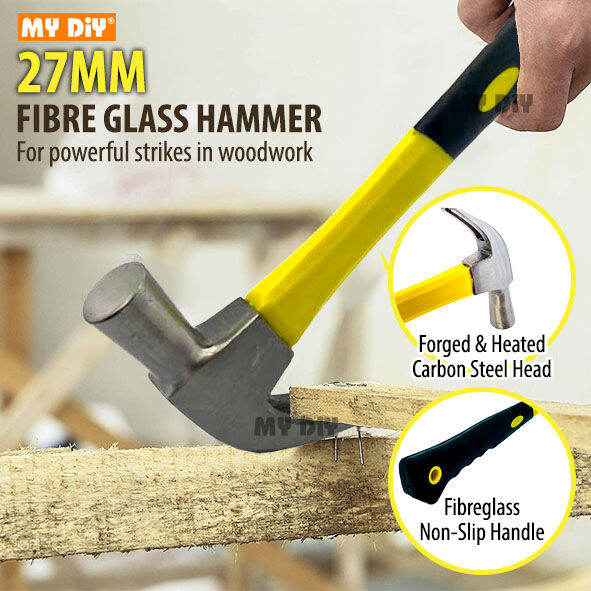 MYDIYHOMEDEPOT - 27MM FIBRE GLASS HAMMER TUKUL BESI | Lazada