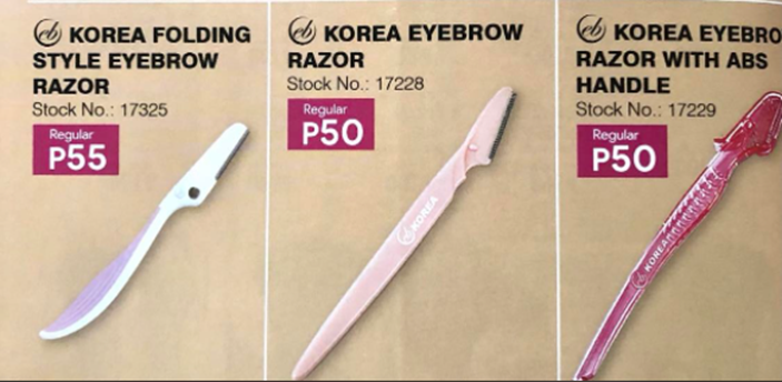 eb KOREA EYEBROW RAZORS | Lazada PH