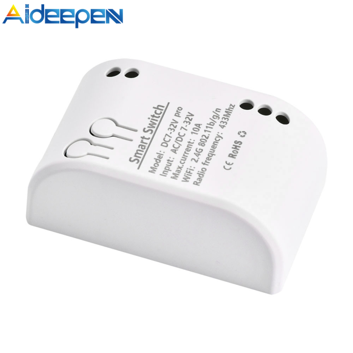 Aideepen EWelink Smart WiFi Relay Module DC 5V 12V 24V Switch Relay ...