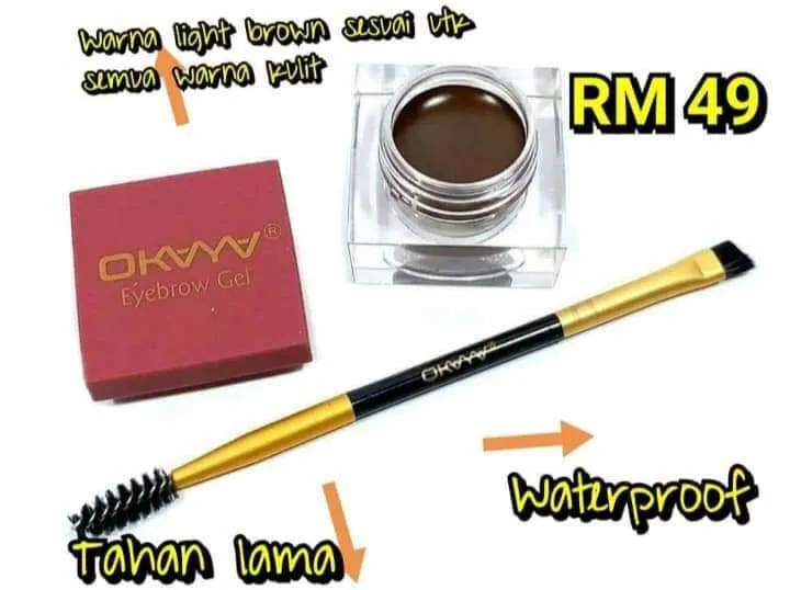 Okaya Eyebrow Gel ORIGINAL | Lazada