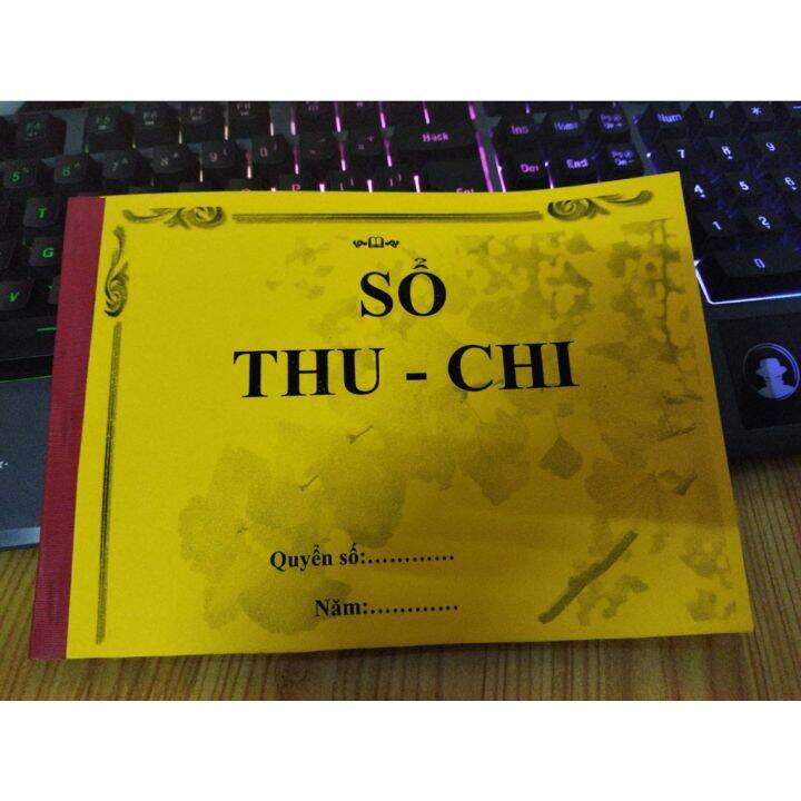 Sổ thu chi đơn giản/nhỏ xinh đầy đủ chi tiết màu ngẫu nhiên | Lazada.vn