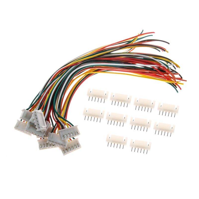 10PCS 1.5 2.0 2.54 ZH/PH/XH Female Male Plug Connector Socket 2/3/4/5/6 ...
