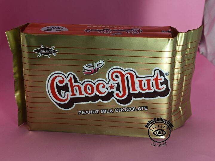 ChocNut SP Unisman Peanut Milk Chocolate 260g / 16 pcs per pack | Lazada PH