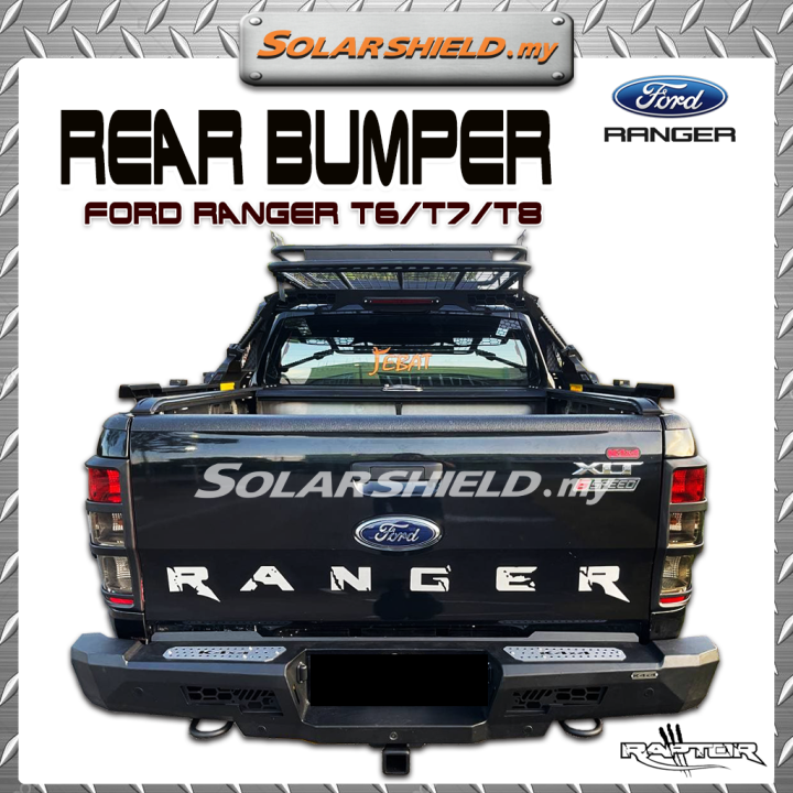 Ford Ranger T6/T7/T8, Wildtrack,Raptor Rear Bumper 4X4 Rear Bumper | Lazada