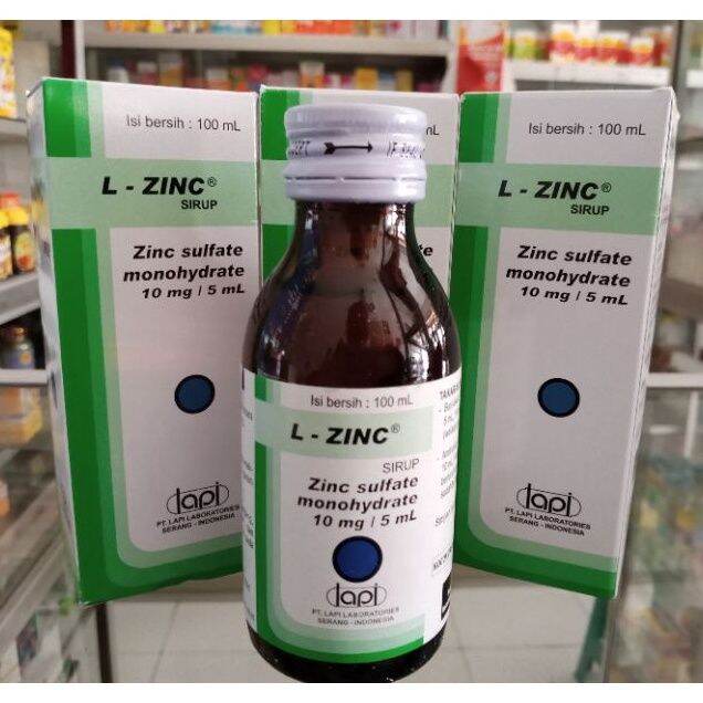 L Zinc 100 ml Zinc Diare Bayi & Anak Kombinasi L BIo & Oralit(A4D2) Pintar Tulang Terbaik ...