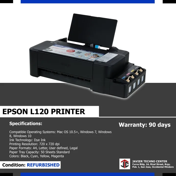 EPSON L120 Single Printer | Lazada PH