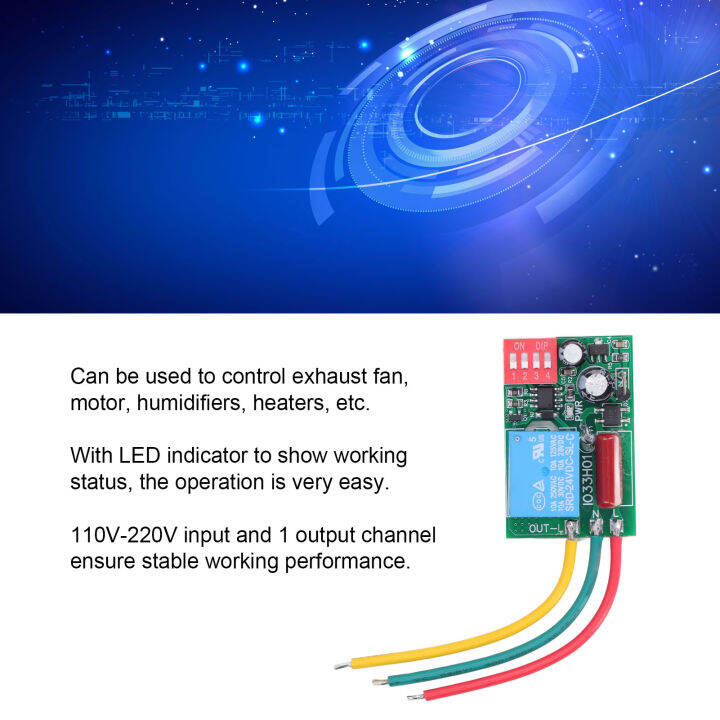 Relay Switch 1 Channel Output Delay Timer Adjustable for Heater | Lazada PH