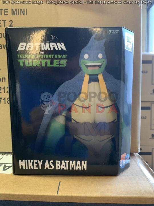 DC Collectibles PX Previews Batman vs TMNT Mikey as Batman SDCC 2019 ...