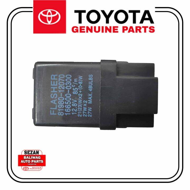 TOYOTA TURN SIGNAL FLASHER CAMRY 1988-2001 HIACE 1995-2011 HILUX 1998 ...