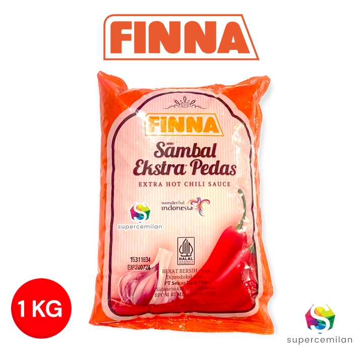 FINNA Saus Sambal Ekstra Pedas 1 KG | Lazada Indonesia