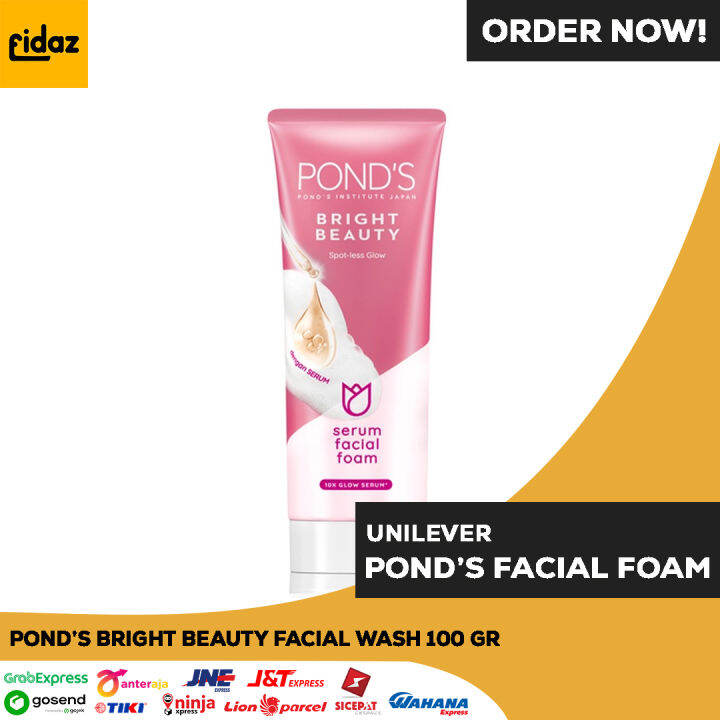 Pond's Bright Beauty Facial Wash Brightening 100 gr | Lazada Indonesia