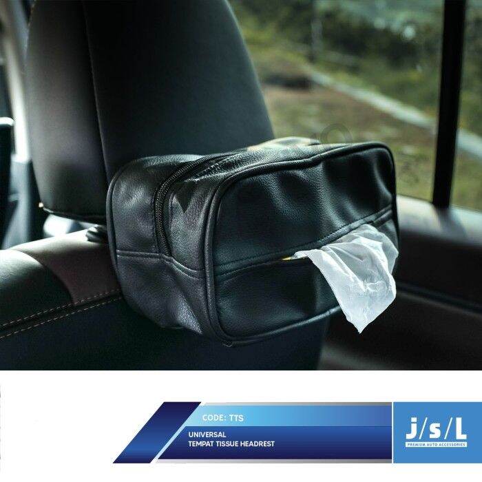 Tempat Tissue Kotak Tisu Headrest Mobil JSL | Lazada Indonesia