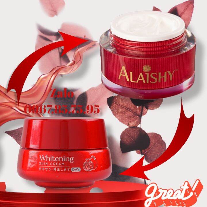 Kem Face Dưỡng Trắng Tinh Khiết Lựu Đỏ Alaishy 50g [ PHIÊN BẢN MỚI ...