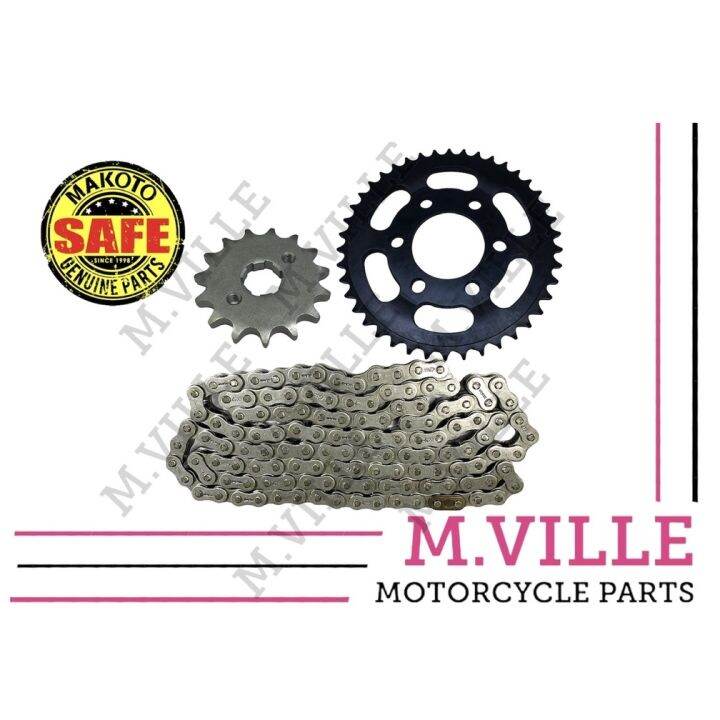 Keeway Cafe Racer 152 Chain sprocket set for CR 152 | Lazada PH