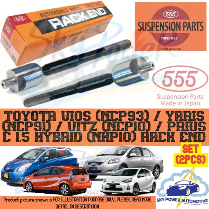 TOYOTA VIOS(NCP93) / YARIS(NCP91) / VITZ(NCP10) / PRIUS C 1.5 HYBRID ...