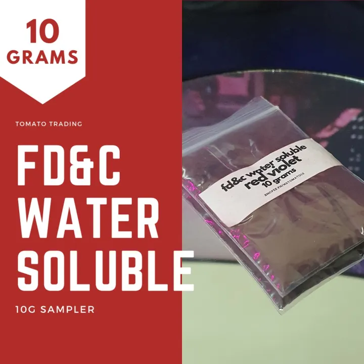 ♀SAMPLER FDC Powder Pigment 10 grams for Cosmetics Colorant for Water ...