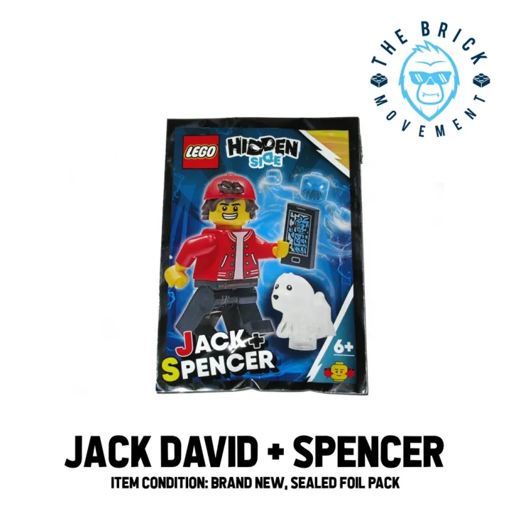 LEGO® HIDDEN SIDE Jack Davids & Spencer Foil Pack | Lazada PH