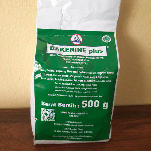 Bakerine Plus 500gr Baker Plus A - Pelembut Roti / Bread Improver | Lazada Indonesia