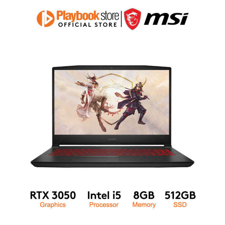 MSI Katana GF66 12UC-673PH 15.6" FHD i5-12450H 8GB DDR4 512GB SSD RTX 3050 Windows 11 Gaming ...