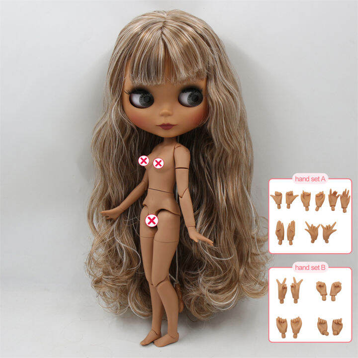 Icy Dbs Special Blyth Doll 16 Bjd Nude Joint Body Matte Face Glossy