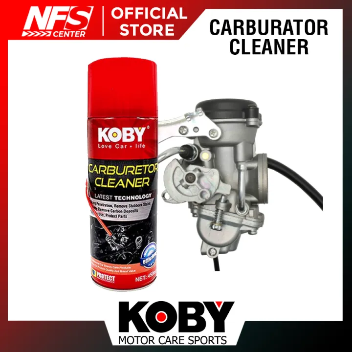 KOBY CARBURETOR CLEANER 450ML FOR MOTORCYCLE AND CAR | Lazada PH