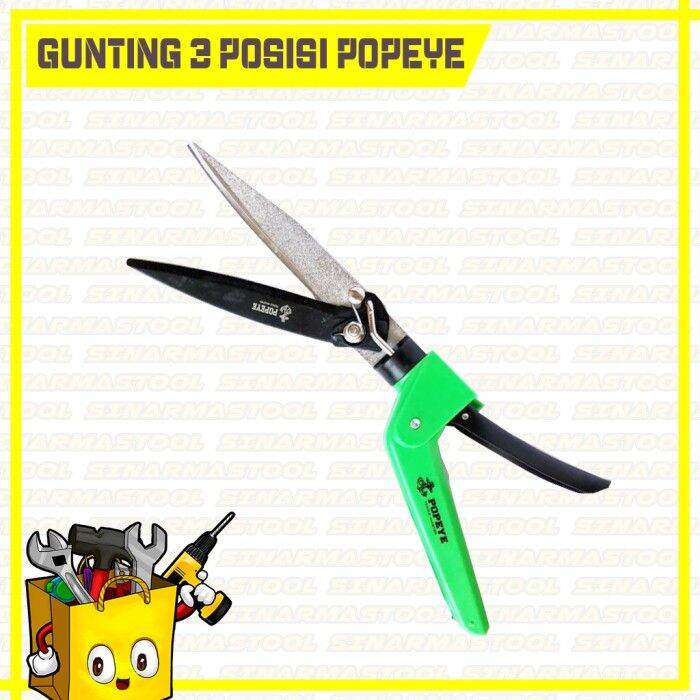 Gunting Rumput 3 Posisi POPEYE 3 In1 | Lazada Indonesia