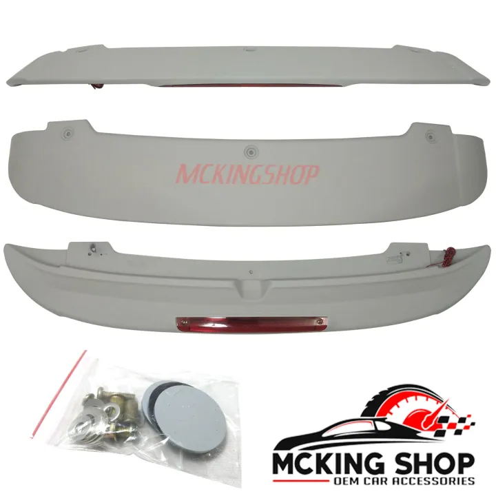 Toyota Innova 2005-2015 Unpainted Spoiler with Break Light | Lazada PH