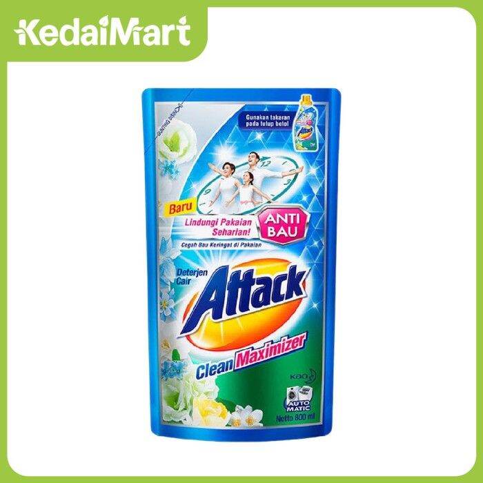 Attack Liquid Clean Max Hygiene Refill 800 ml | Lazada Indonesia