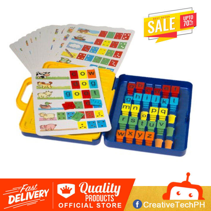 Spell Time Puzzle Game Educational Toys by Creative Tech | Lazada PH