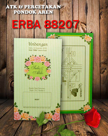 kartu undangan erba card 88207 | Lazada Indonesia