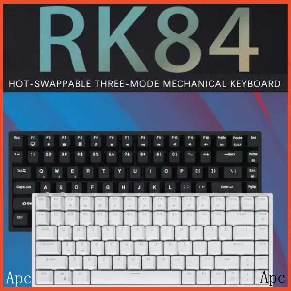[Ready Stock] Royal Kludge RK84 RK61 RK71 RGB Hot-Swappable RK 84 ...
