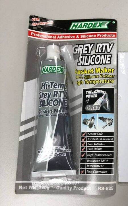 Hardex Grey RTV Silicone Gasket Maker Gum Gasket RS-625 | Lazada