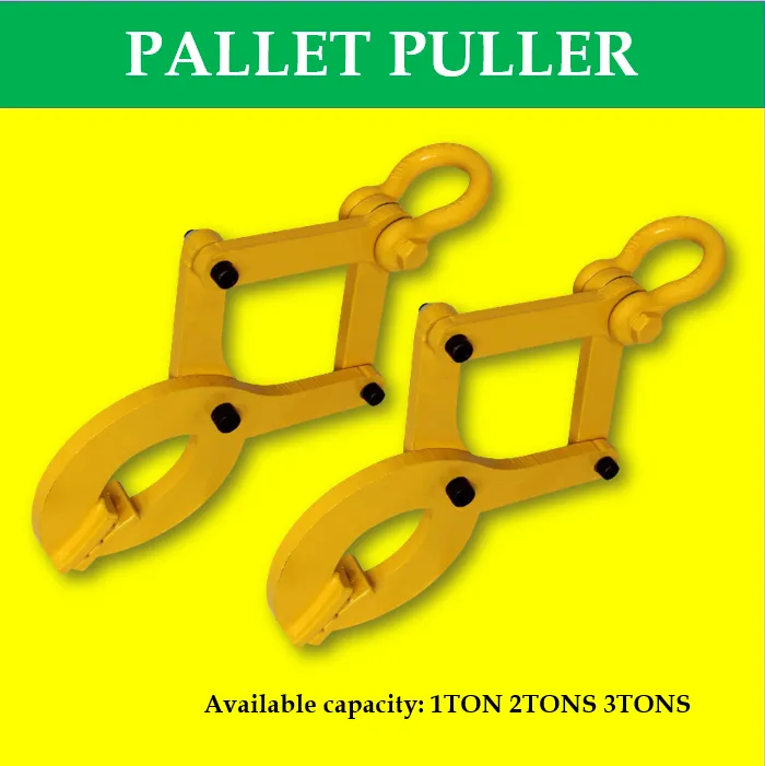MAGO Red 1T 2T 3T Curved Heads Pallet Hook Puller Pallet Clamp Hoist ...